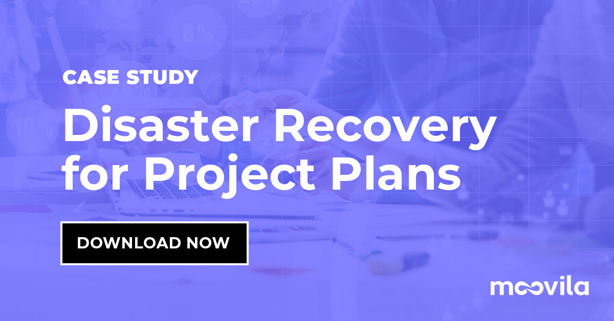 Disaster Recovery for Project Plans